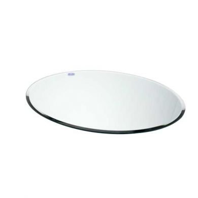 Round Table Mirror with Bevelled Edge (40cm) | Event Hire