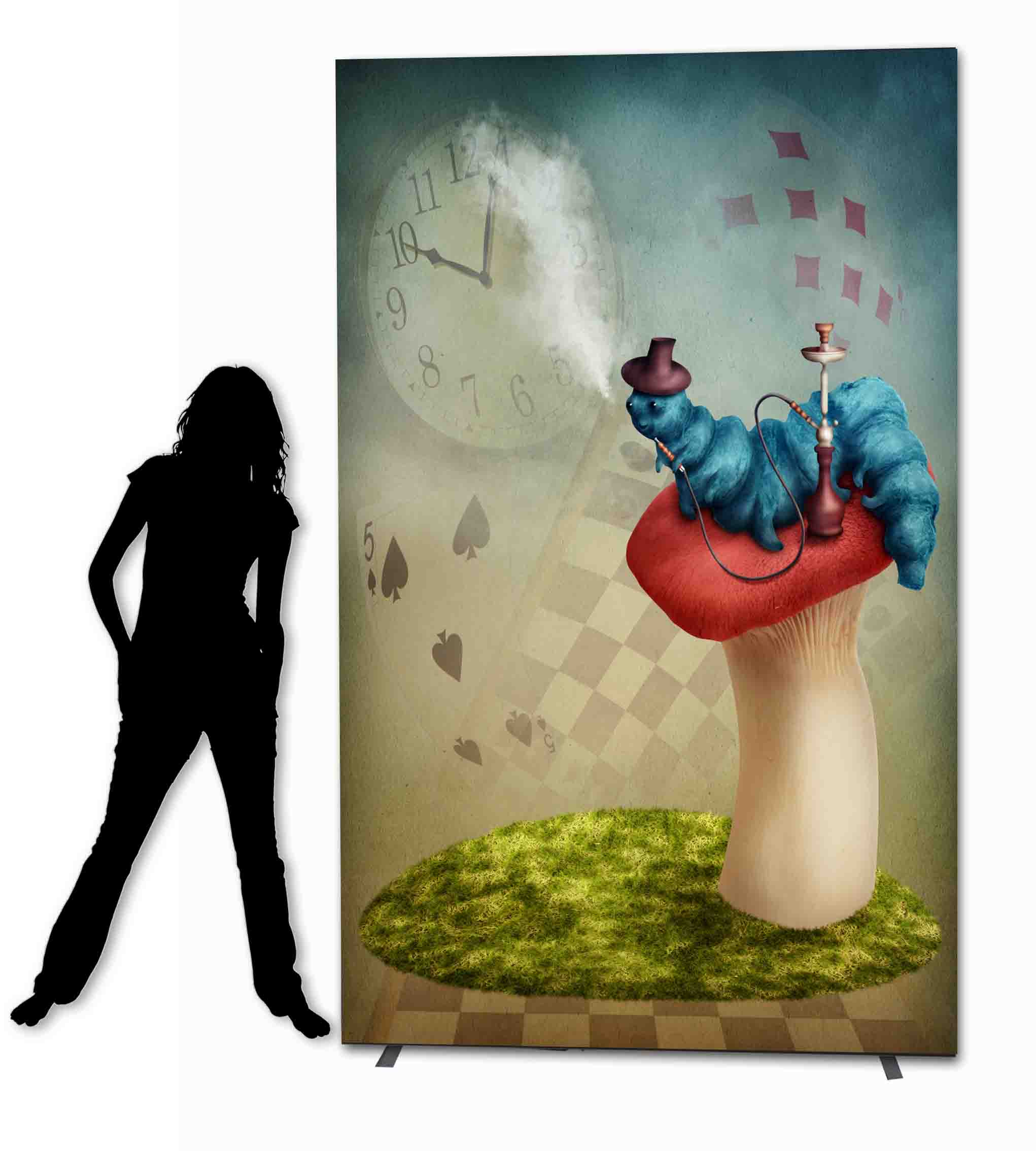 Alice_in_wonderland_Caterpillar_ feature_backdrop_hire | Event Hire Alice_in_wonderland_Caterpillar_ feature_backdrop_hire | Event Hire